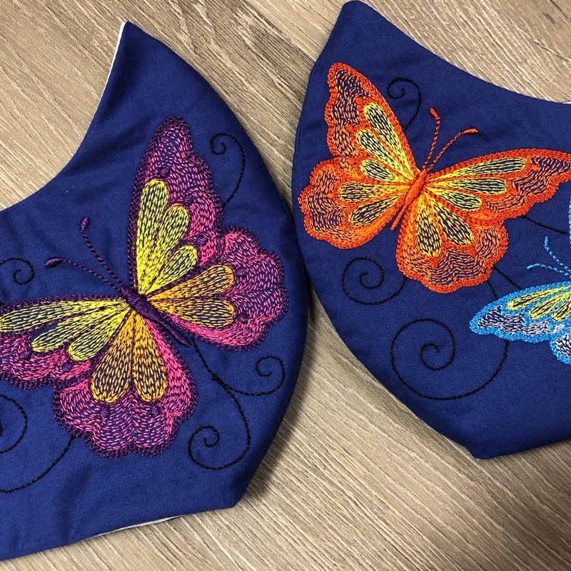 Butterfly Face Mask - Etsy