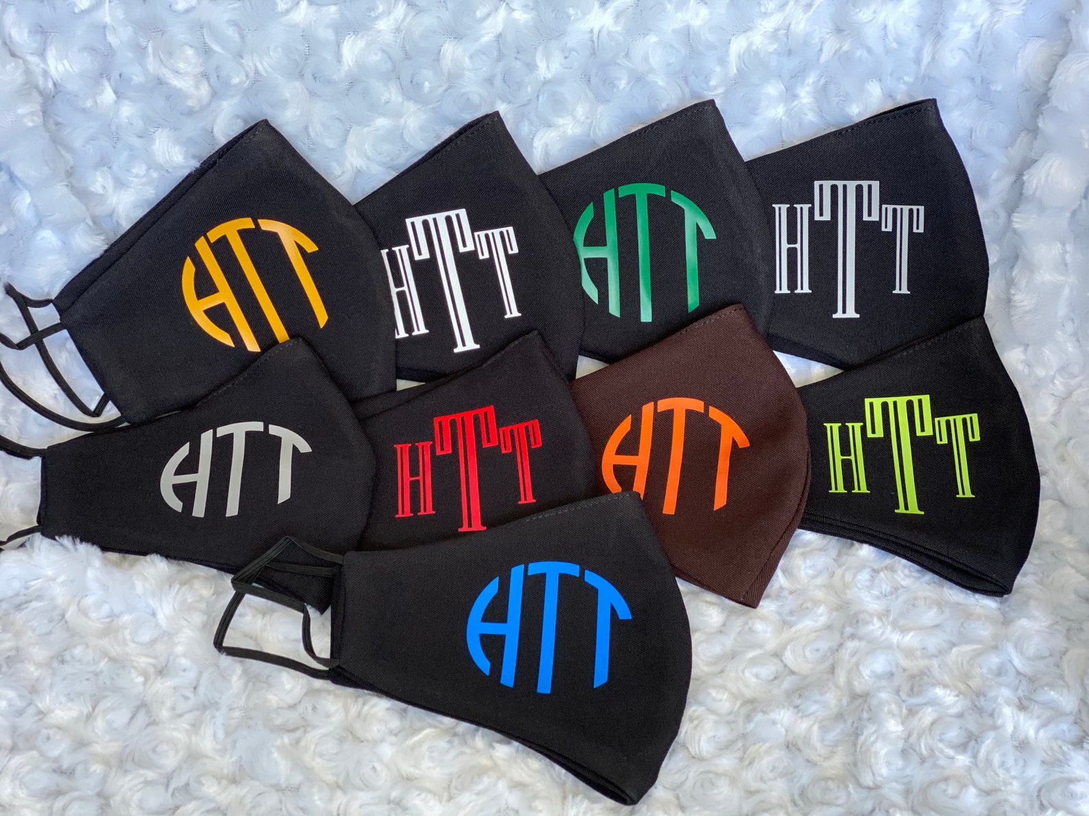 Monogrammed Masks // Personalized Face Mask // Face Mask // Face ...
