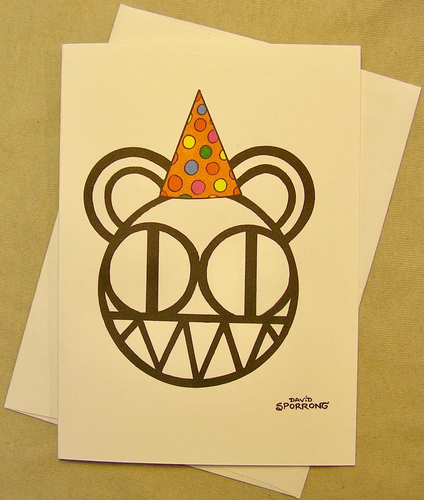 Radiohead Birthday Card. Birthday Logo. Regular size card and | Etsy