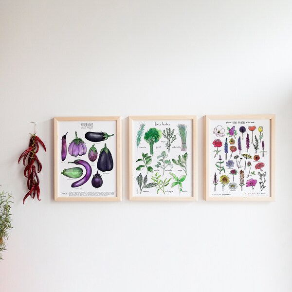 Trio of Prints - Etsy