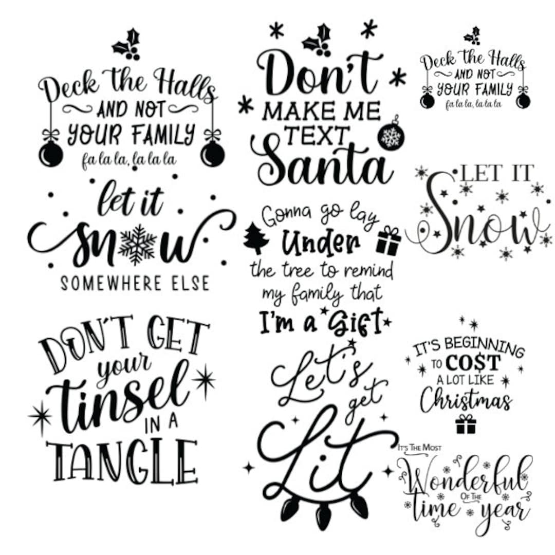 Christmas 10-bundle - Etsy