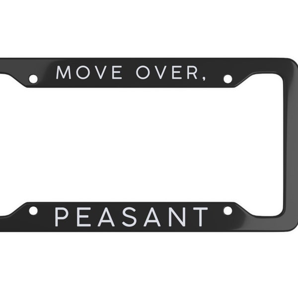 Luxury Car License Plate Frame - Etsy