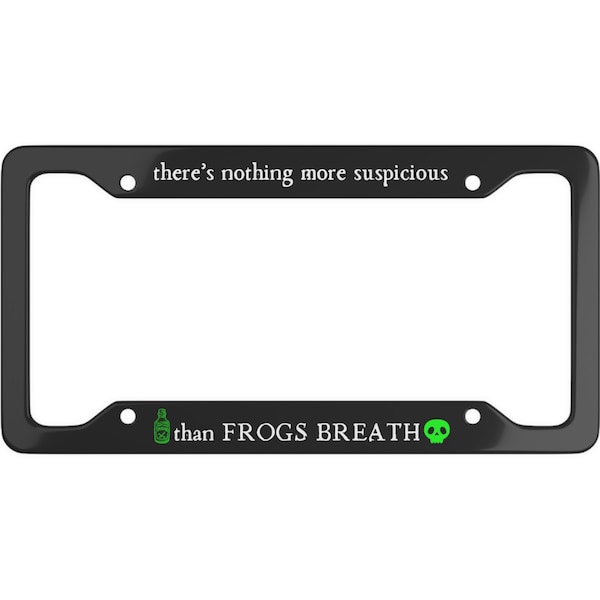 Frog License Plate - Etsy