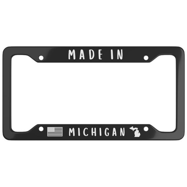 Michigan State License Plate Frame - Etsy