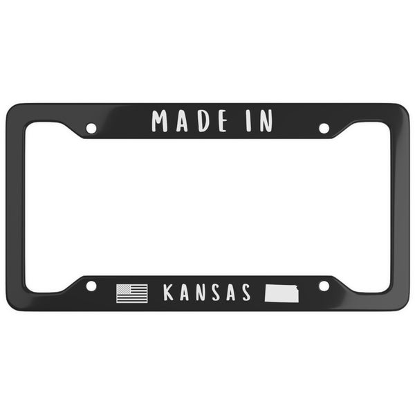 Kansas State License Plate Frame - Etsy