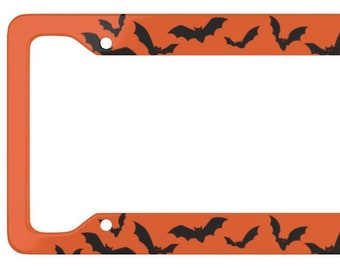 Bat License Plate Frame Goth Car Accessories Goth Car Decor - Etsy