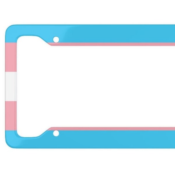 Transgender License Plate Frame - Etsy