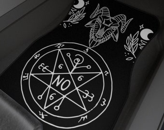 Going to Hell Satanic Goth License Plate Frame Goth Car Accessories ...