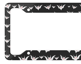 Bat License Plate Frame Goth Car Accessories Goth Car Decor - Etsy