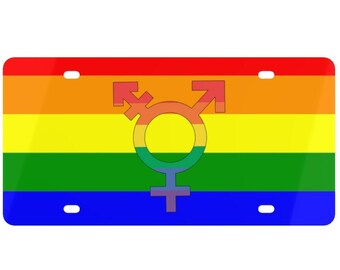 Lgbtq License Plate - Etsy