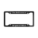 Free Shuttle Service to the Gates of Hell License Plate Frame Satan ...