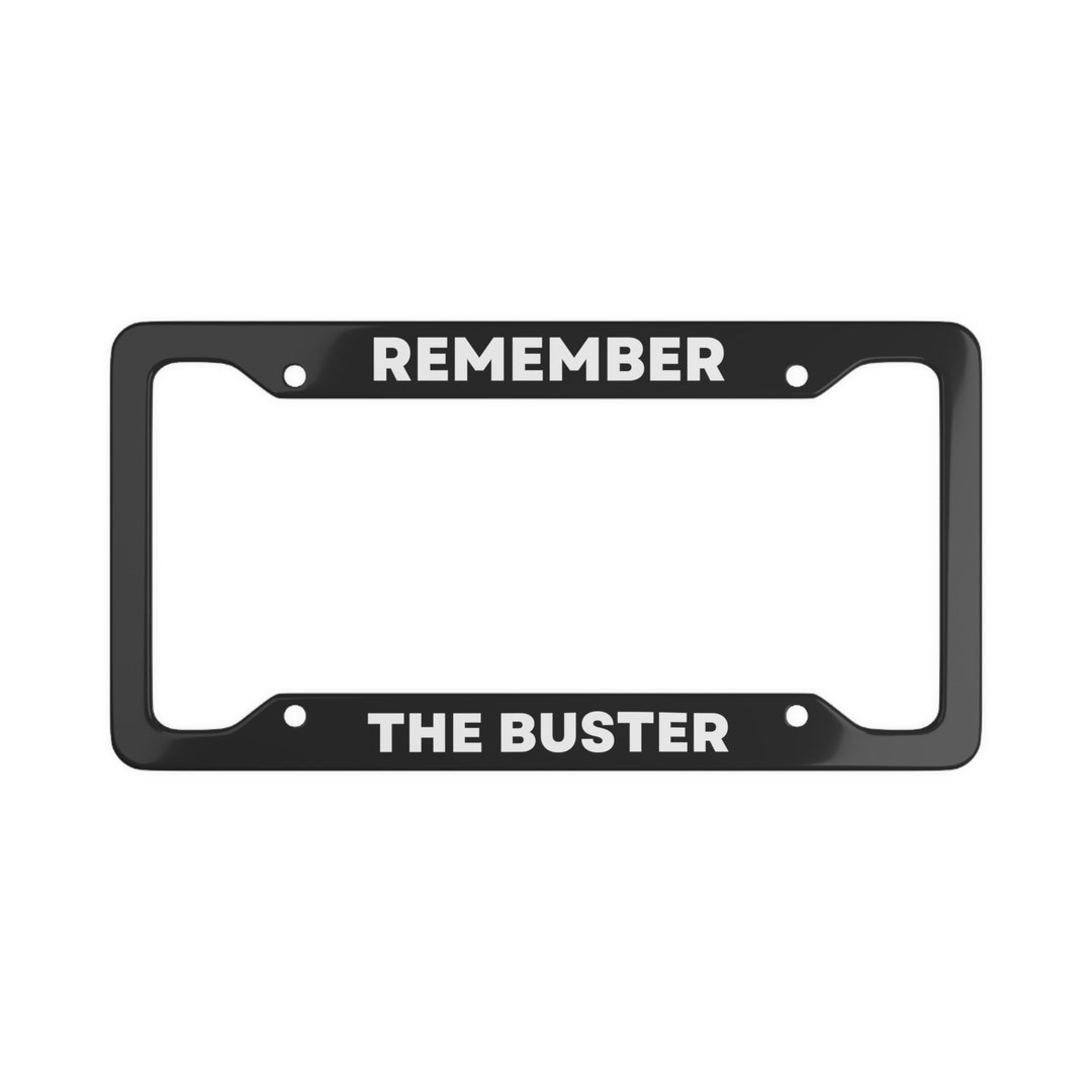 Remember the Buster License Plate Frame Eclipse Tuner Car Accessory ...