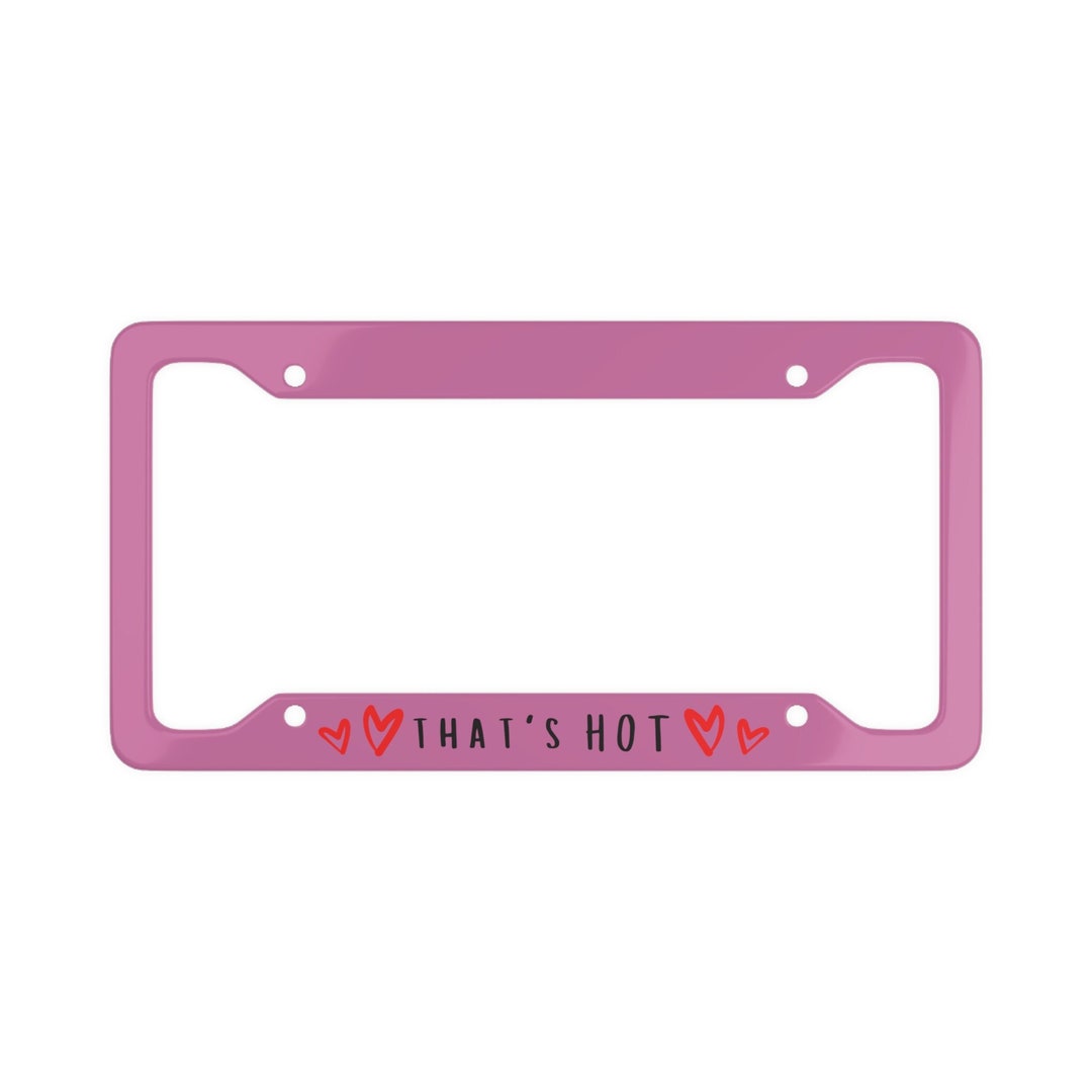 Hot Y2k License Plate Frame Emo License Plate Funny License Plate Car ...