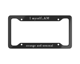 Stay Spooky License Plate Frame Goth Car Accessories Halloween Pastel ...