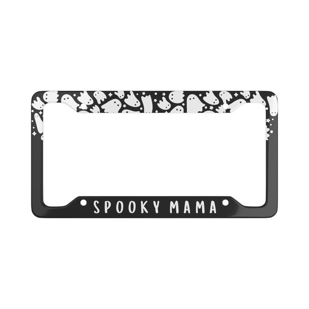 Spooky Mama Ghost License Plate Frame Goth Car Accessories Decor ...