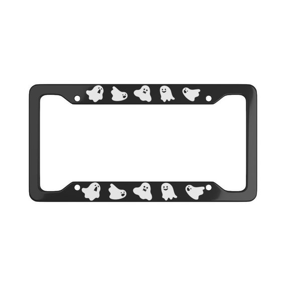 Ghost License Plate Frame Goth Car Accessories Goth Car Decor - Etsy