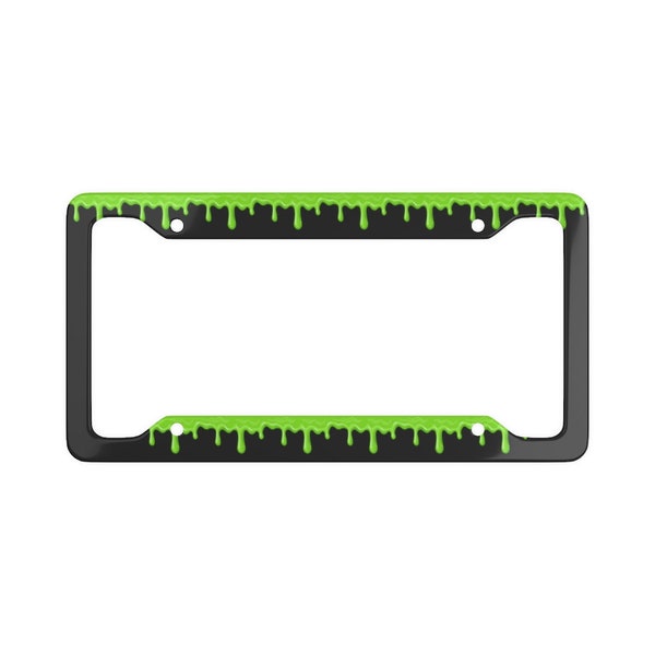 Slime License Plate Frame - Etsy