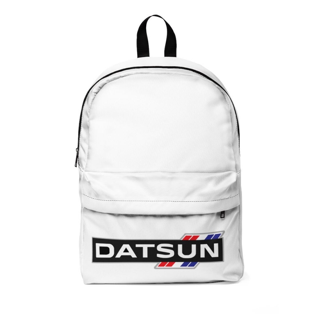 Datsun Unisex Classic Backpack Logo JDM Car Accessories Bag Apparel ...