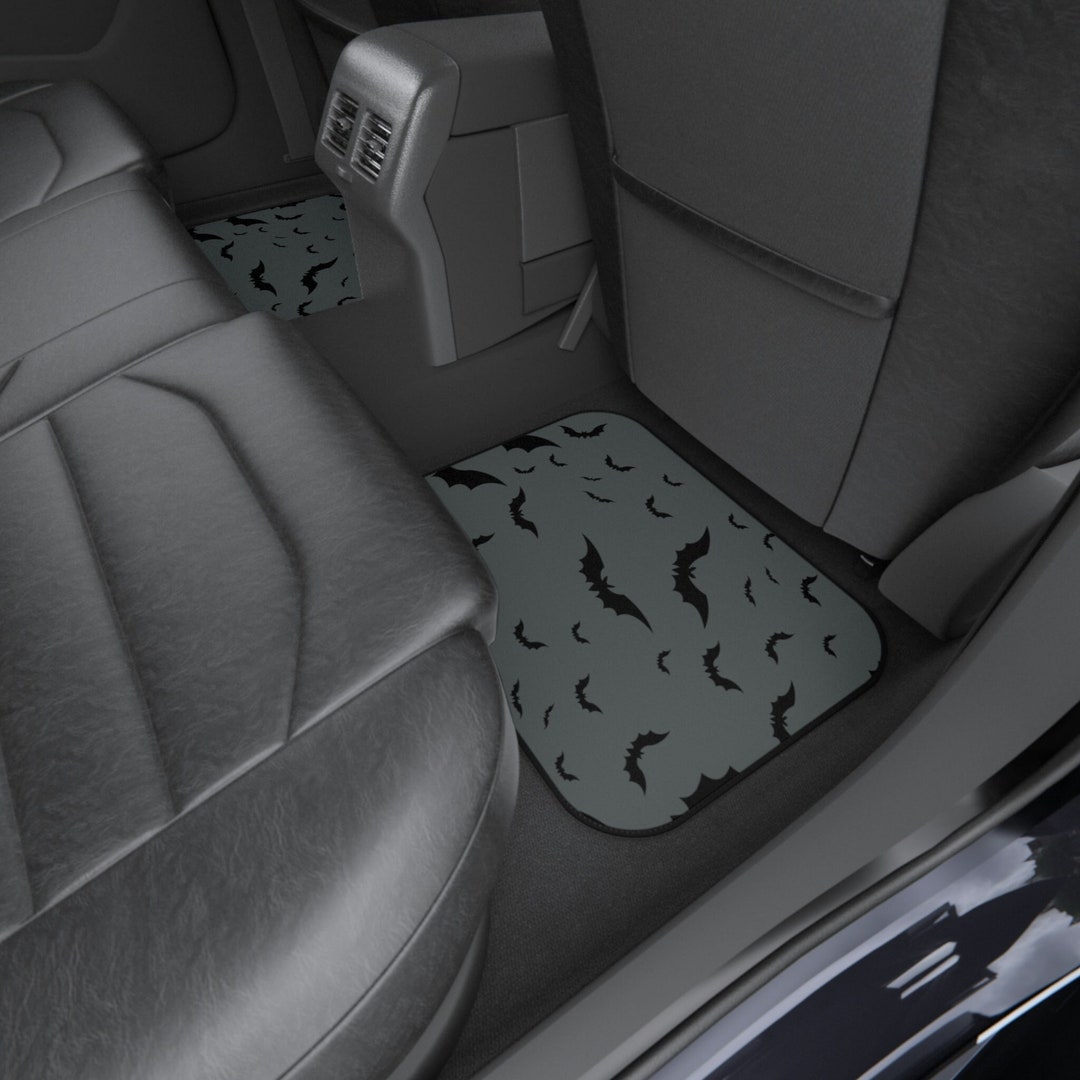Rear Goth Bat Car Floor Mats Goth Car Accessories Car Interior Decor ...
