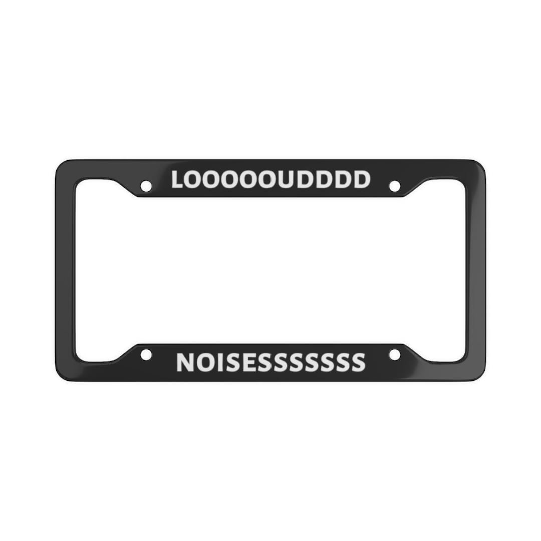 Loud Noises Brick Tamland Ron Burgundy License Plate Frame Anchorman ...