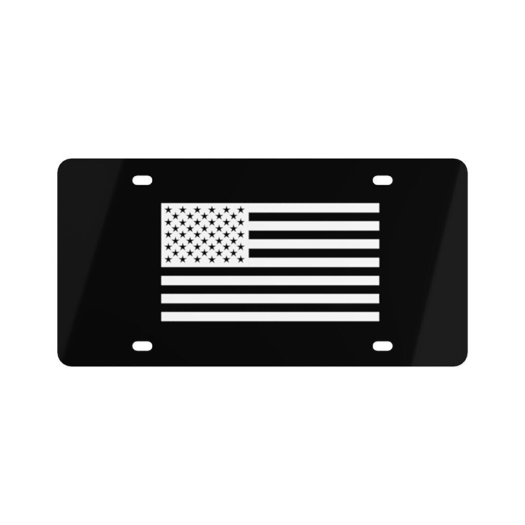 American Flag License Plate Front License Plate USA Flag Gift for ...