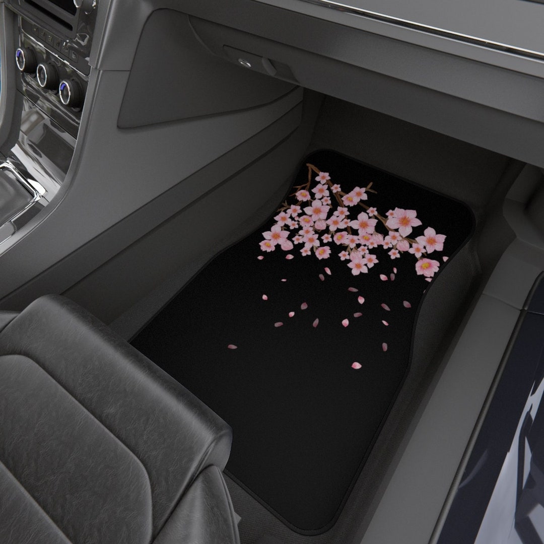 Cherry Blossom Car Floor Mats Western Car Mats Sakura Car Accessories ...