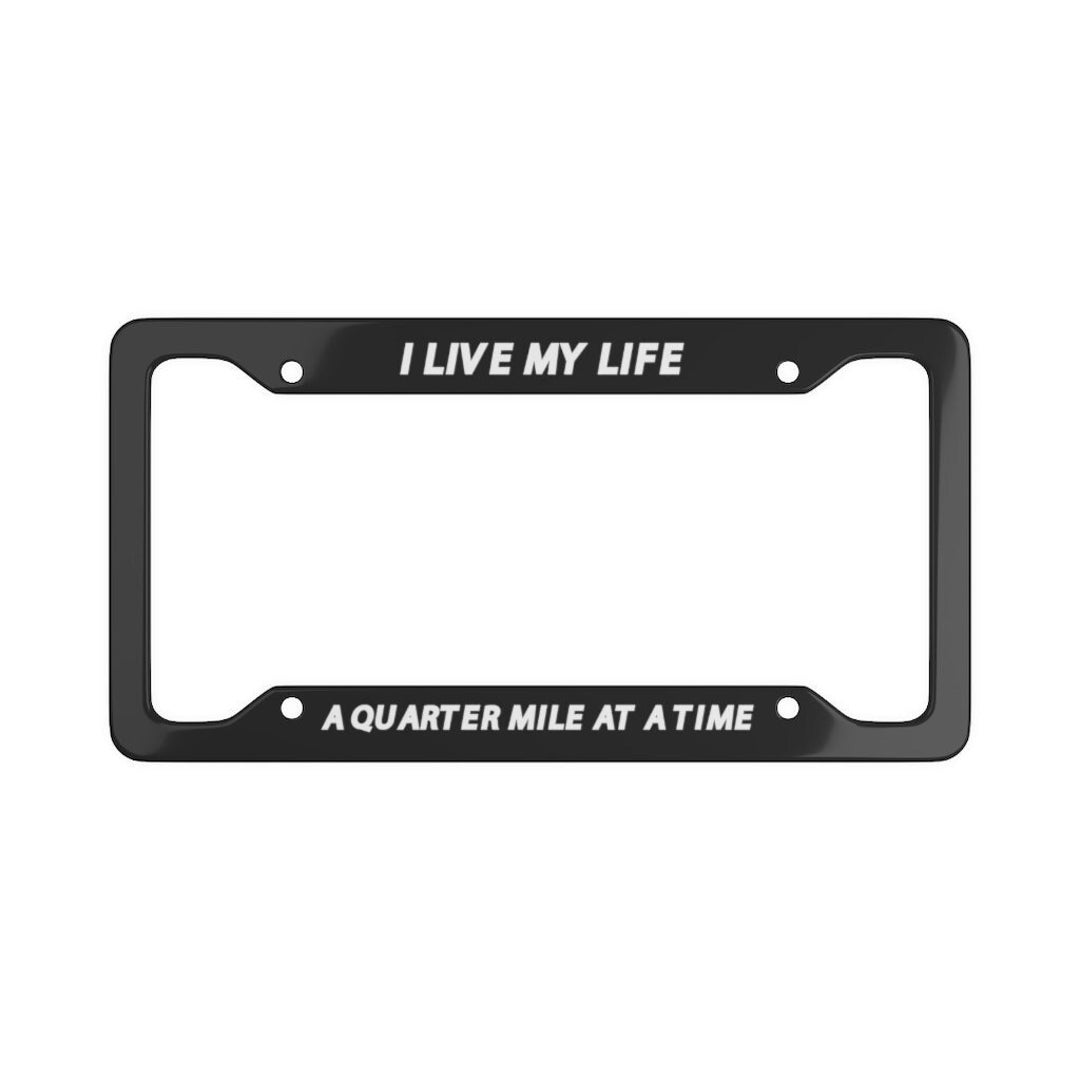 License Plate Frame Fast and Furious Paul Walker Vin Diesel Custom ...