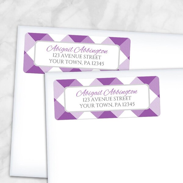 5 Line Address Labels - Etsy