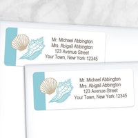 Nautical Return Address Labels - Vintage Mermaid - Personalized Printed ...