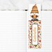 Printable Fall Gnome Bookmarks, Personalized, Leaves, School Student ...
