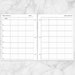 Printable Weekly Lesson Plan for Teachers, Blank White School Planner ...