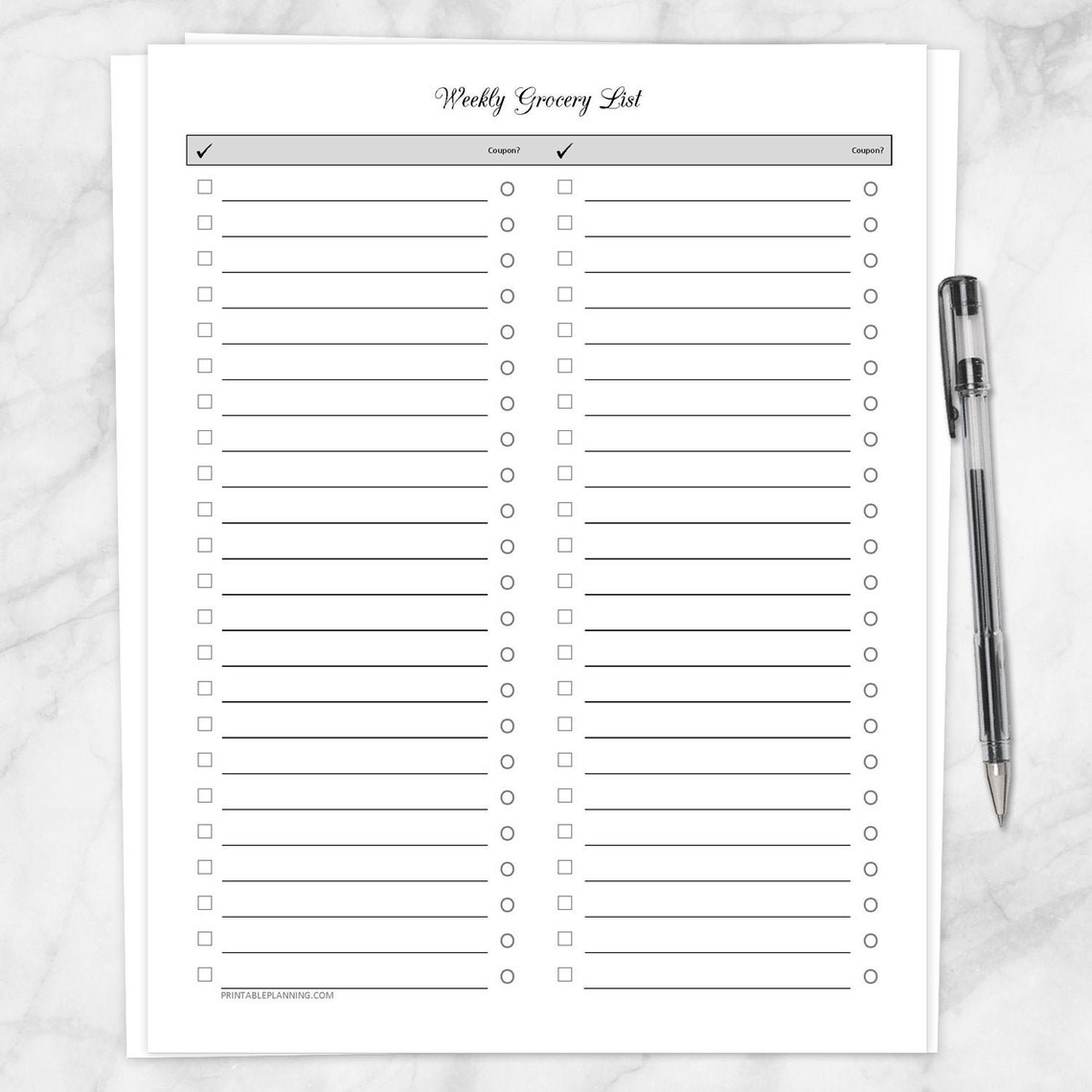 Printable Weekly Grocery List Full Page Clean And Simple Etsy printable-weekly-grocery-list-full-page-clean-and-simple-etsy
