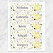 Printable Personalized Paw Print Bookmarks, Yellow Black Hearts, School ...