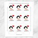 Printable Penguin Valentine's Day Gift Tags, Cute Penguin Holding a Red ...