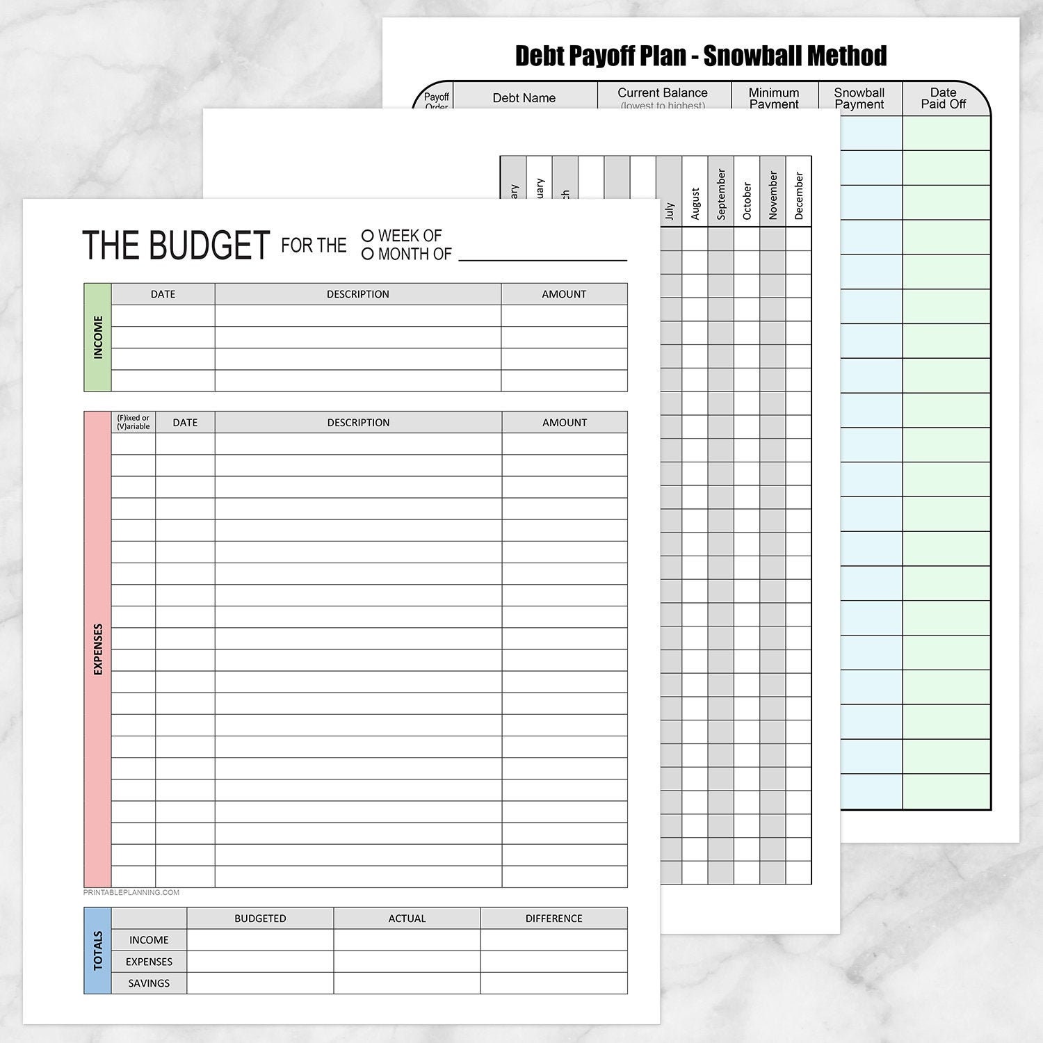 Debt Budget Worksheet 50+ FREE Budget Sheet Samples To Download