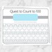 Printable Kids Counting Sheets BUNDLE 4 Colors - Quest to Count to 100 ...