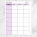 Printable Weekly Lesson Plan for Teachers, Purple School Planner Pages ...