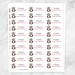 Printable Owl Name Labels for School Supplies - Pink Brown ...