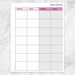 Printable Weekly Lesson Plan for Teachers, Pink School Planner Pages ...