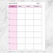 Printable Weekly Lesson Plan for Teachers, Pink School Planner Pages ...