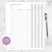 Printable Medication Schedule, for Large Prescription Medicine Lists and Schedules PDF Instant ...
