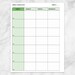 Printable Weekly Lesson Plan for Teachers, Green School Planner Pages ...