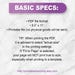 Printable Purple Blank Calendar, Monthly Full Pages PDF - Purple ...