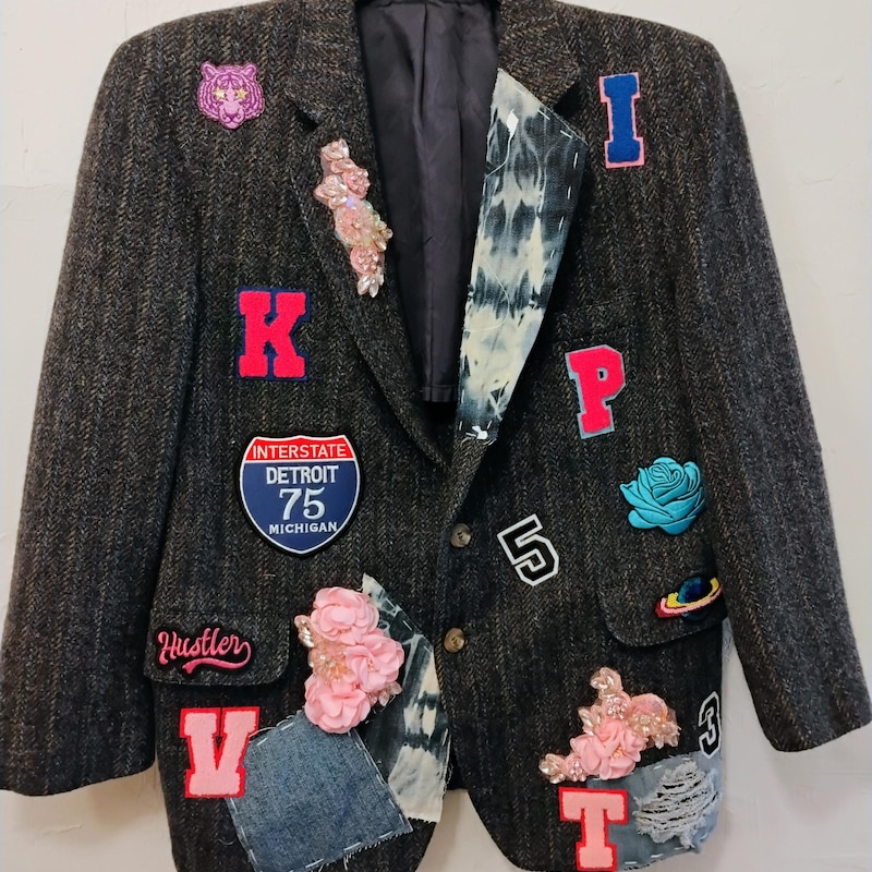 Upcycled Blazers Clothing - Etsy