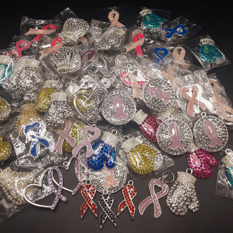 Breast Cancer Bling - Etsy