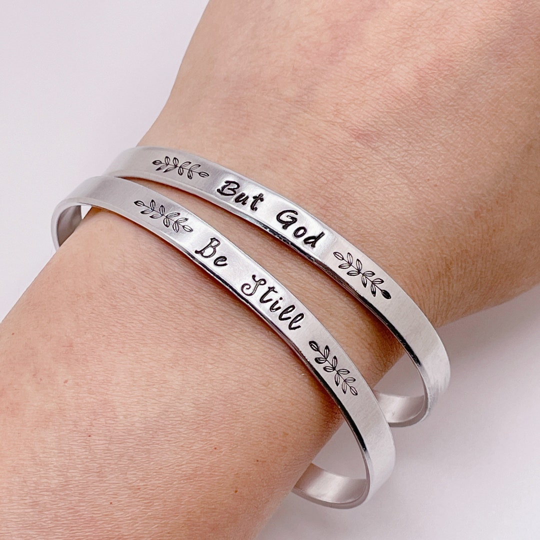 But God Bracelet. Be Still Jewelry. Christian Jewelry. Christian Gifts ...