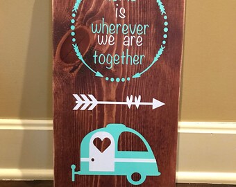 Camper Sign Camping Door Hanger Camping Decor Camper