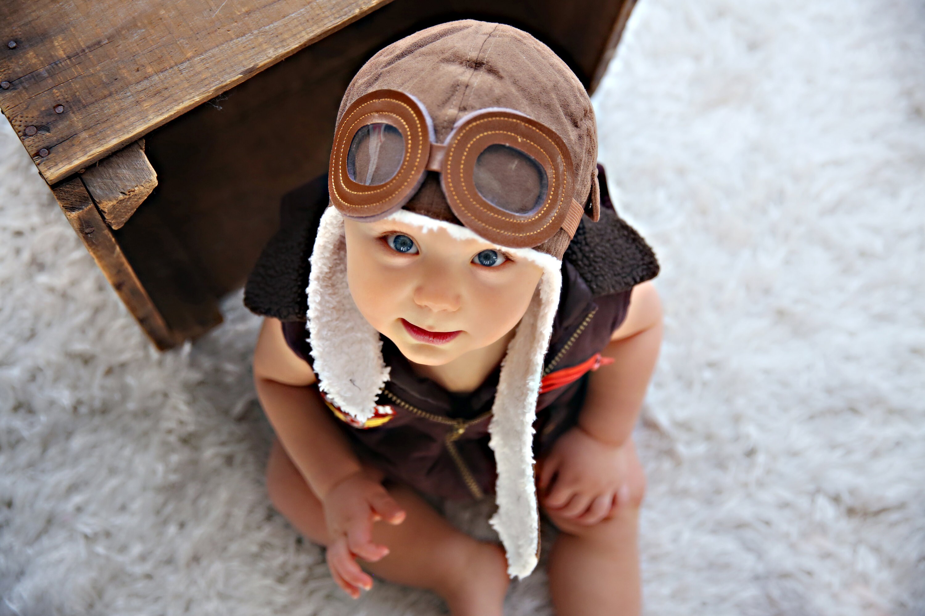 Kids Aviator Hat, Kids Pilot Hat, Children's Aviator Hat, Children's ...