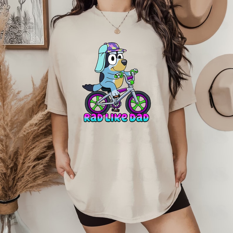 Bluey Png, Rad Like Dad PNG, Bluey Family Png, Decal Files, Vinyl ...