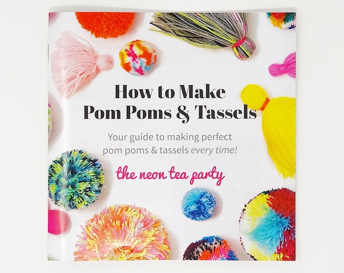 How to Make Pom Poms & Tassels Booklet - Etsy